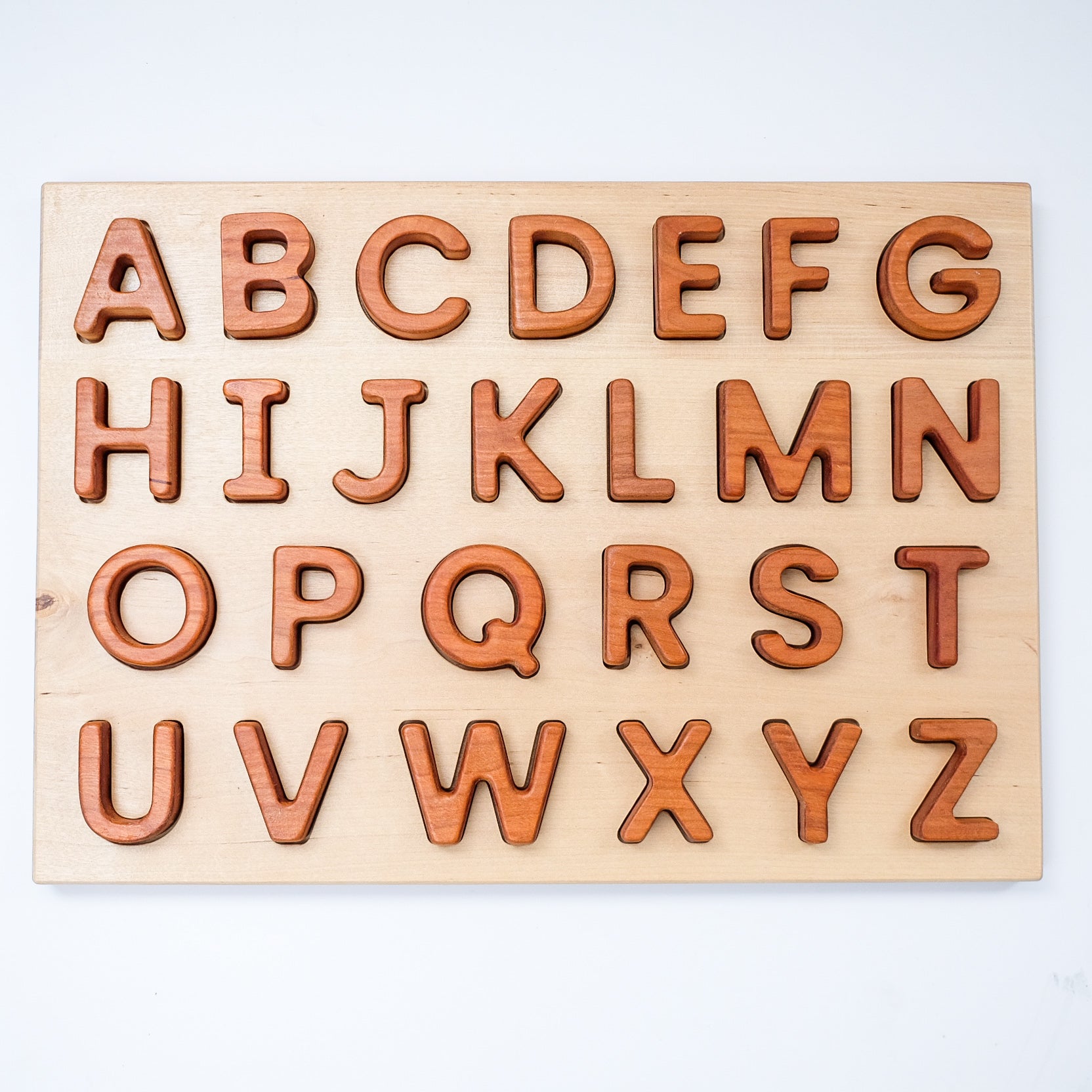 Alphabet Puzzle English - Capital Letters – Woodmarkph