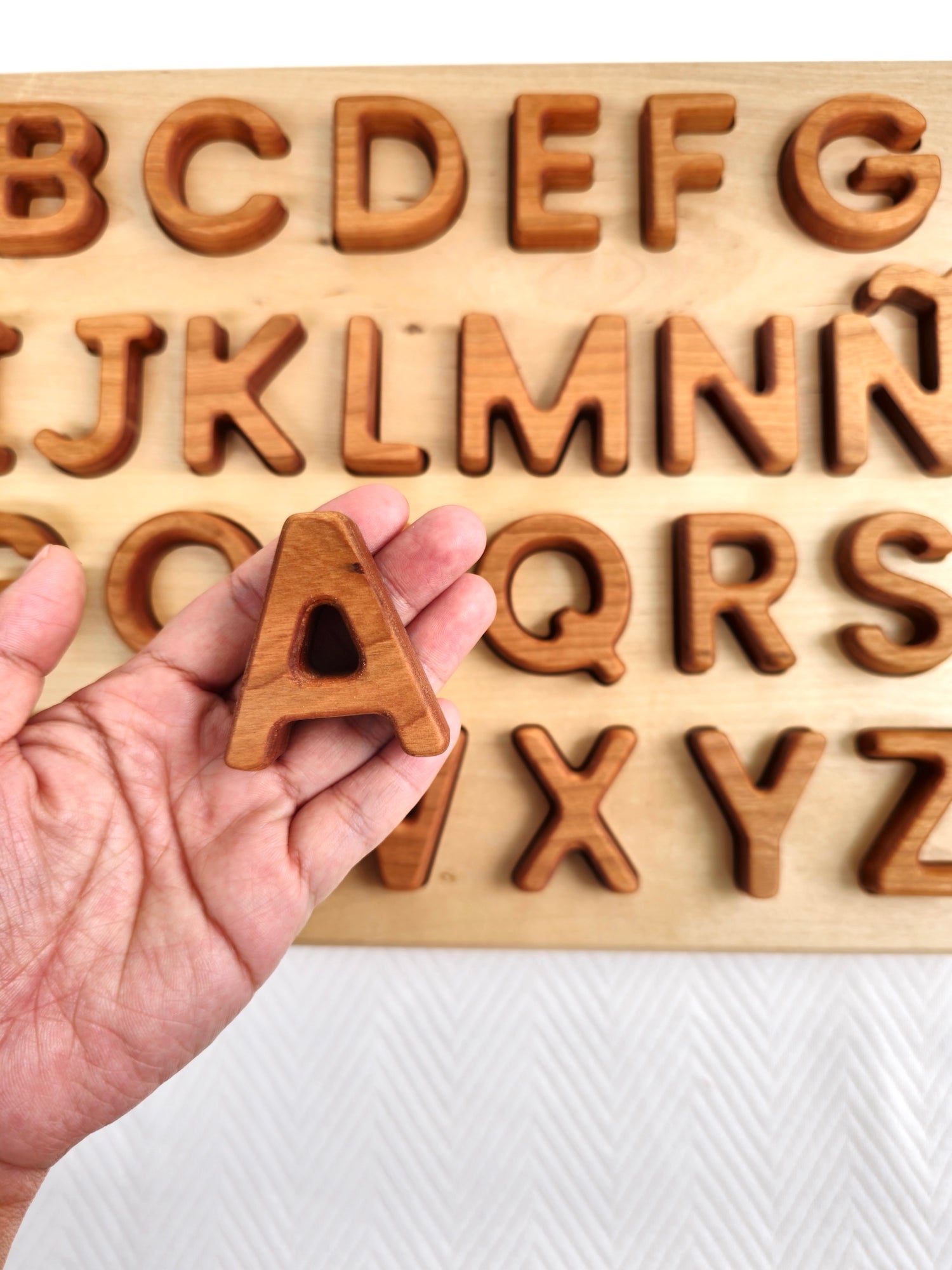 Alphabet Puzzle - Capital Letters – Woodmarkph