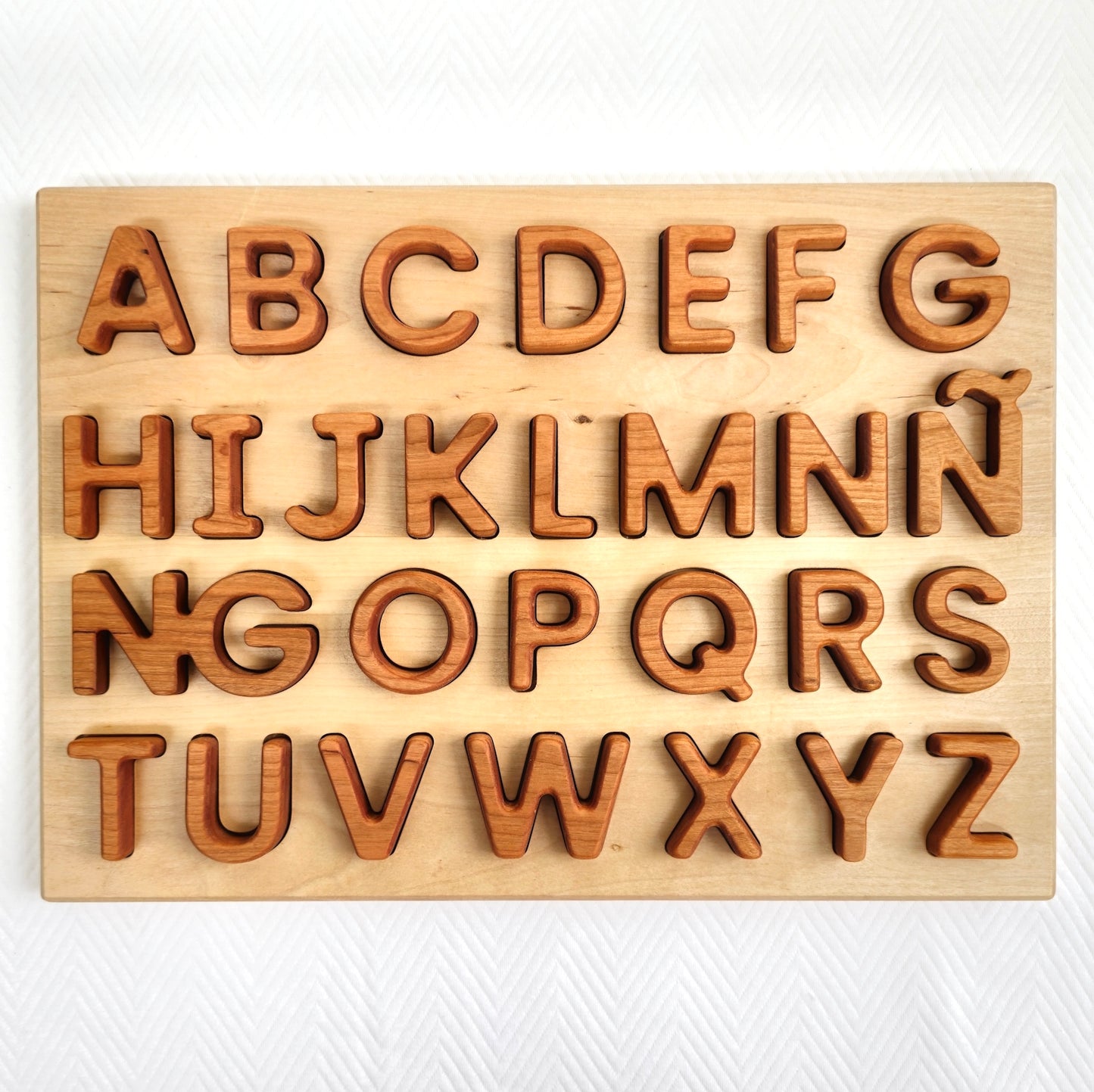 Alphabet Puzzle - Capital Letters – Woodmarkph